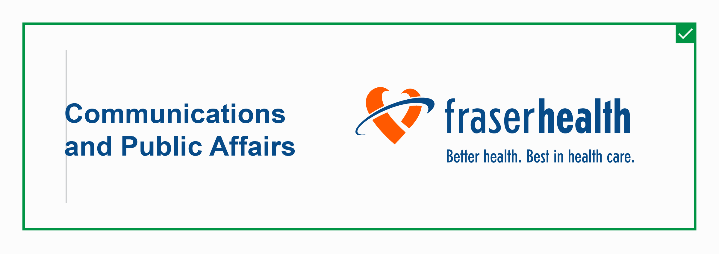 Departments, programs and committees - Fraser Health Authority
