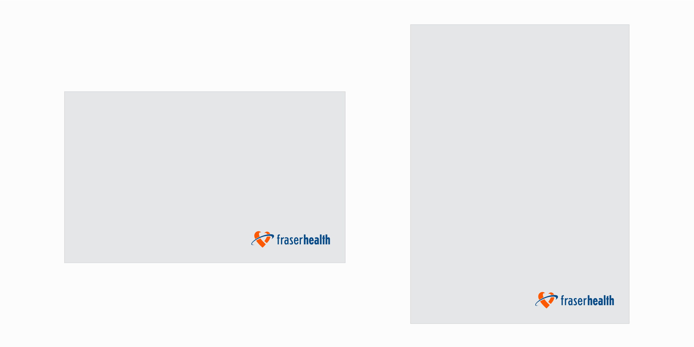 Logo use with photo and video - Fraser Health Authority
