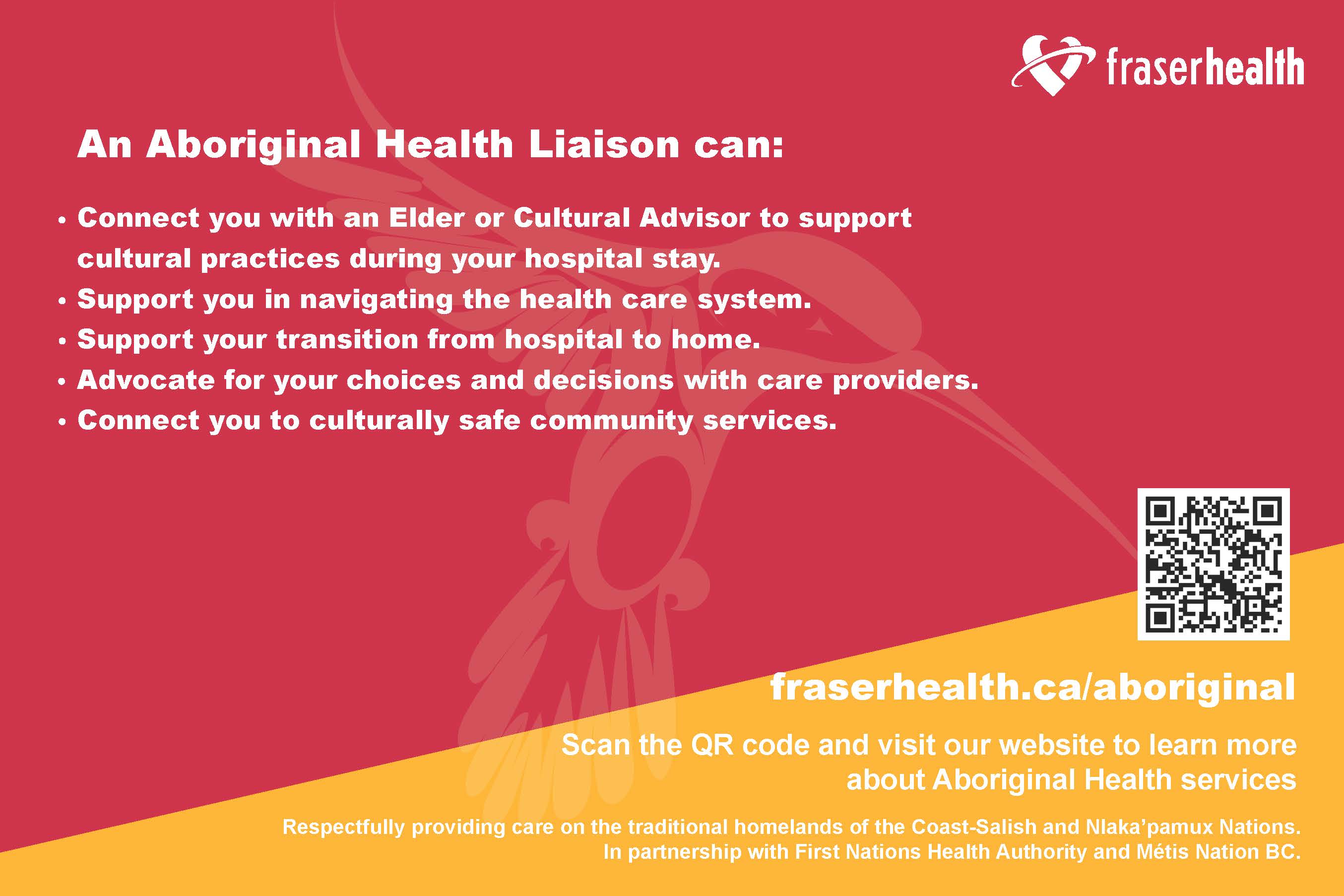 Indigenous self-identification initiative - Fraser Health Authority