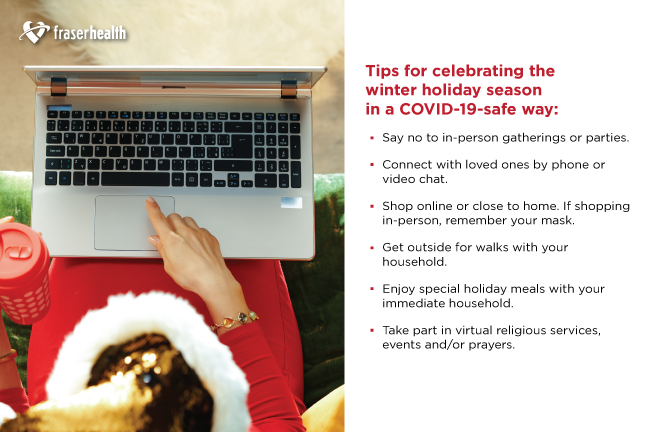 COVID-19 Winter Holiday Guide - Fraser Health