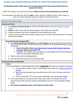 Checklists - Fraser Health Authority