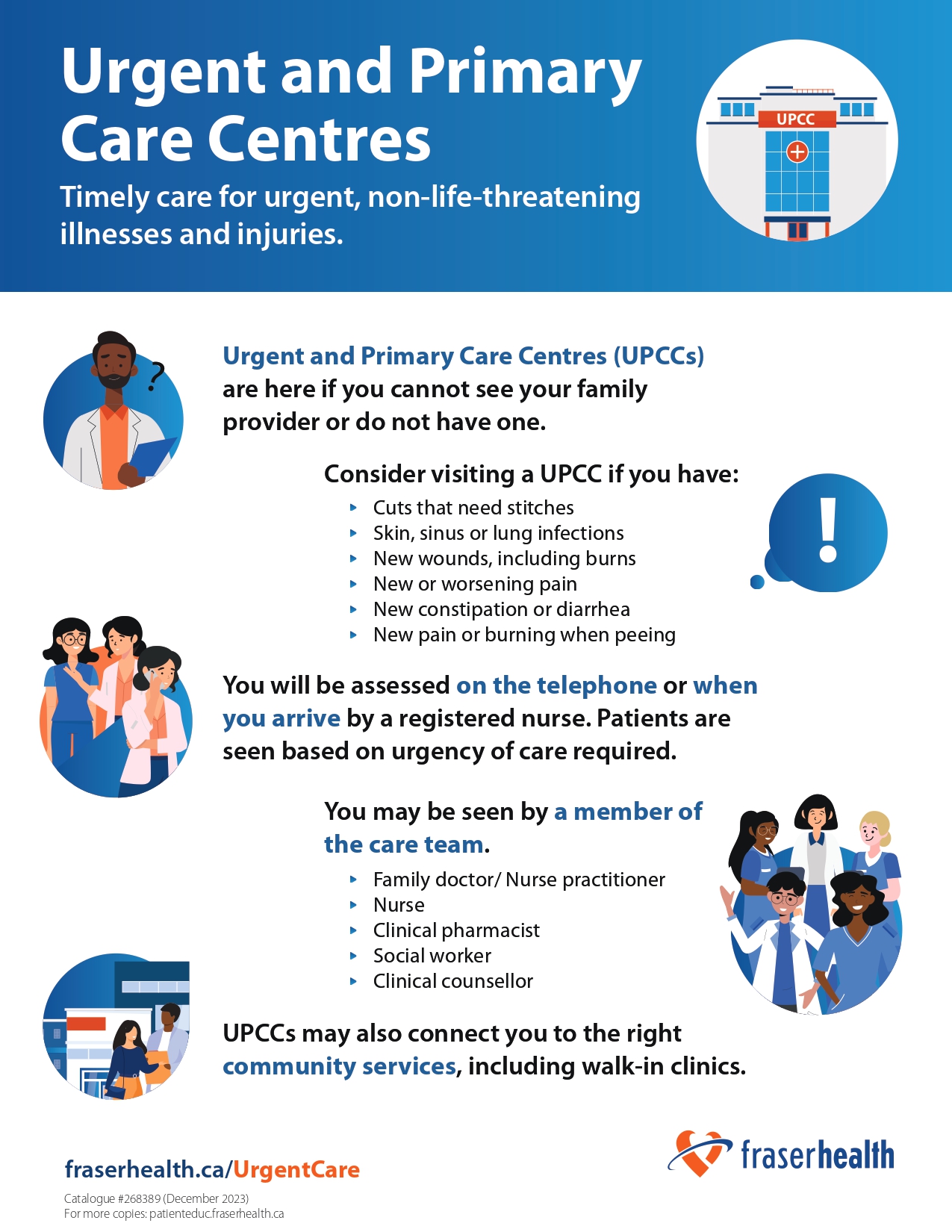 Urgent and Primary Care Centre - Fraser Health Authority